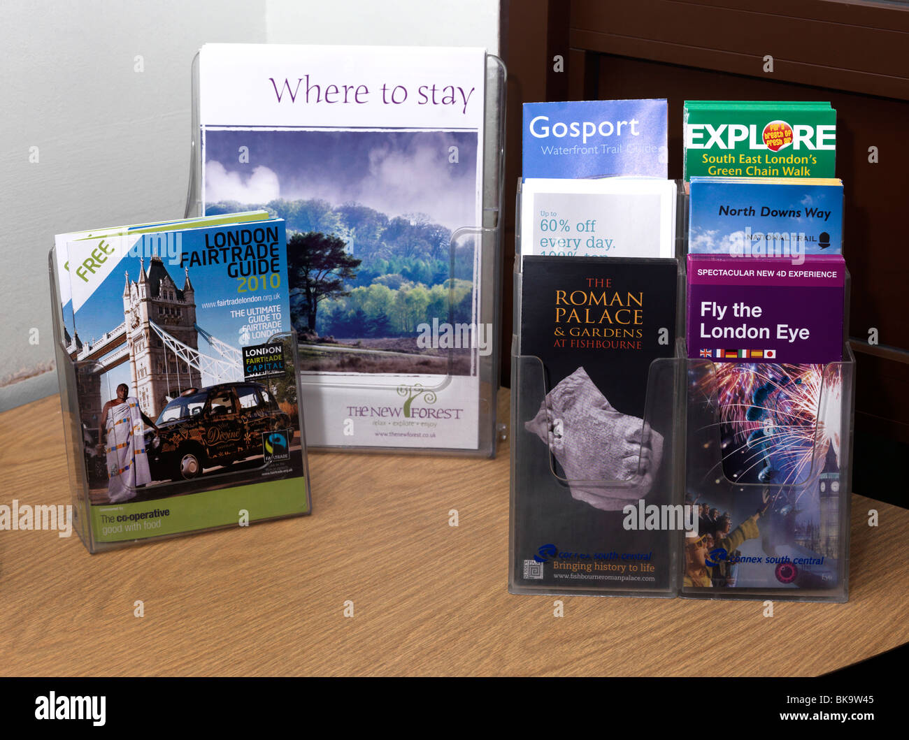 Local Information Guides Stock Photo - Alamy