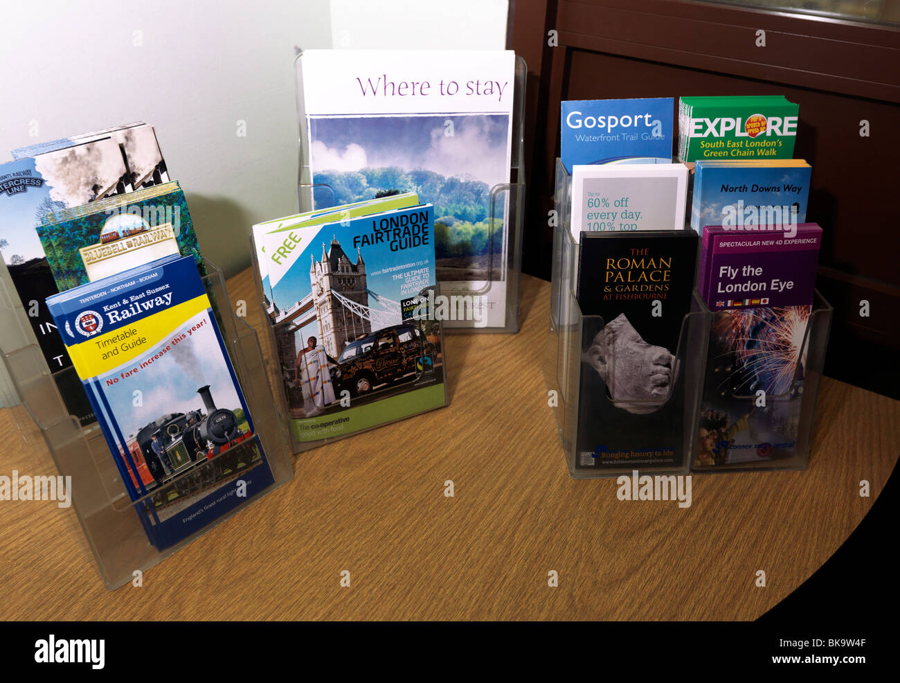 Local Information Guides Stock Photo - Alamy