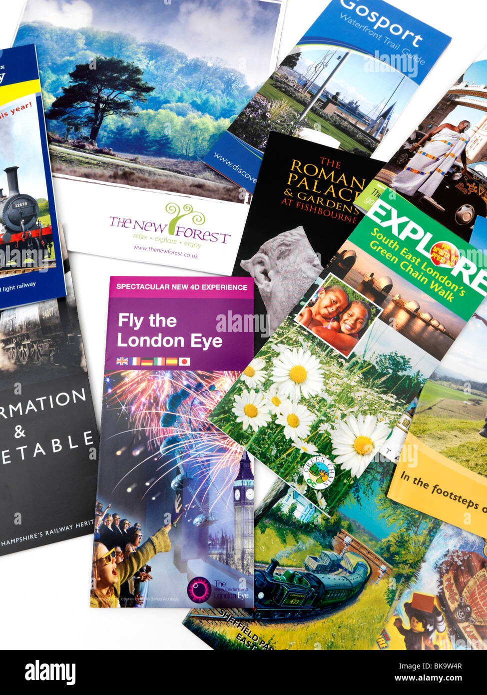 Local Information Guides Stock Photo - Alamy