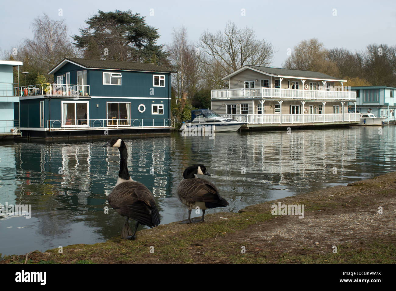 Thames Houseboat High Resolution Stock Photography and Images - Alamy