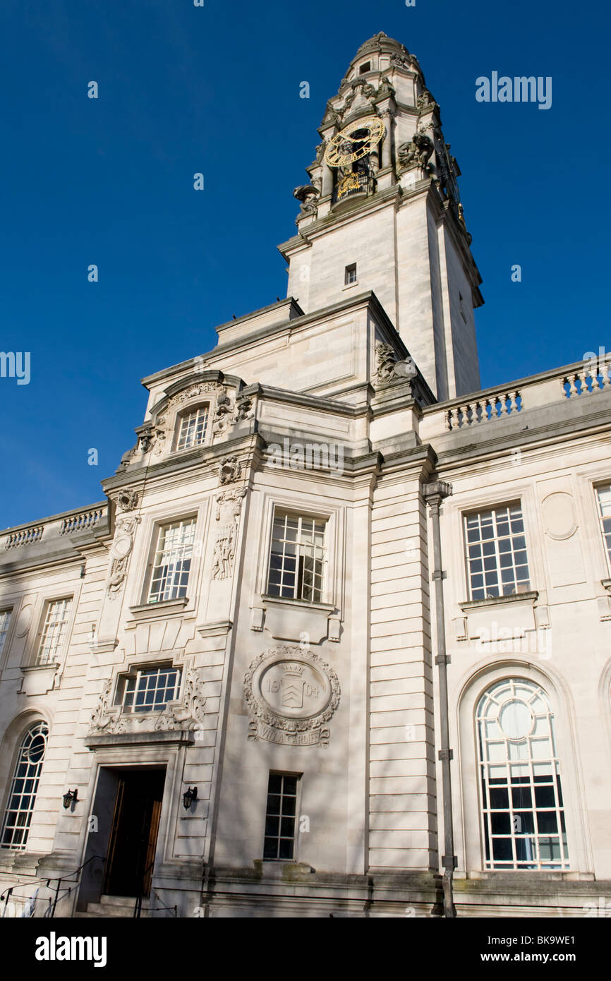 Law Courts, City Hall and University College, Cathays Park, Cardiff ...