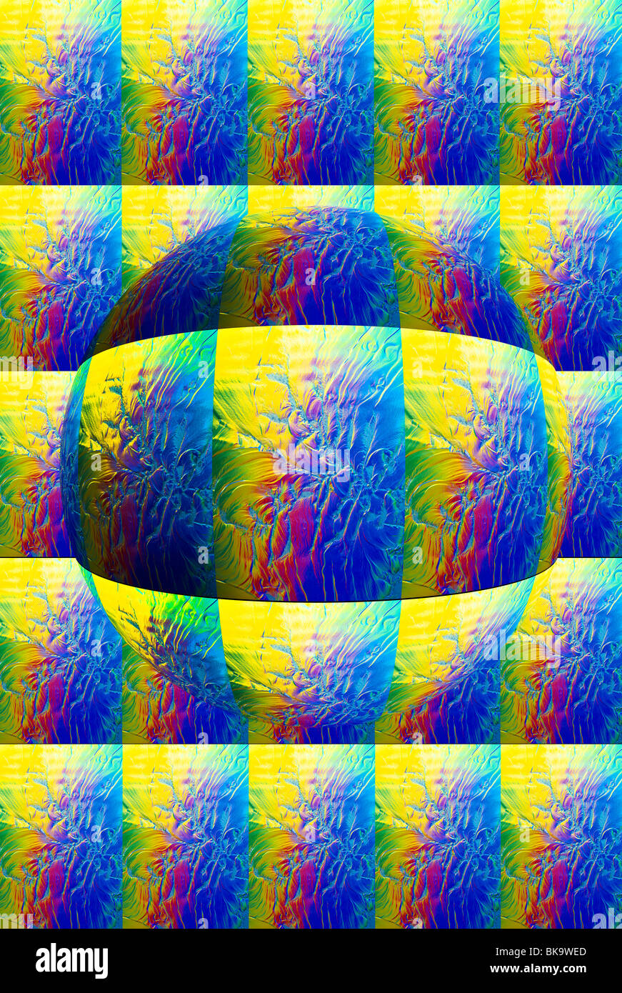 Abstract color pattern of textured glass Stock Photo - Alamy