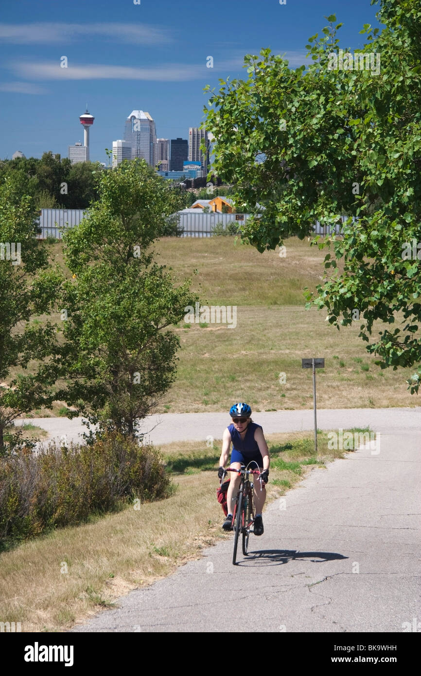 Calgary bike path hi-res stock photography and images - Alamy