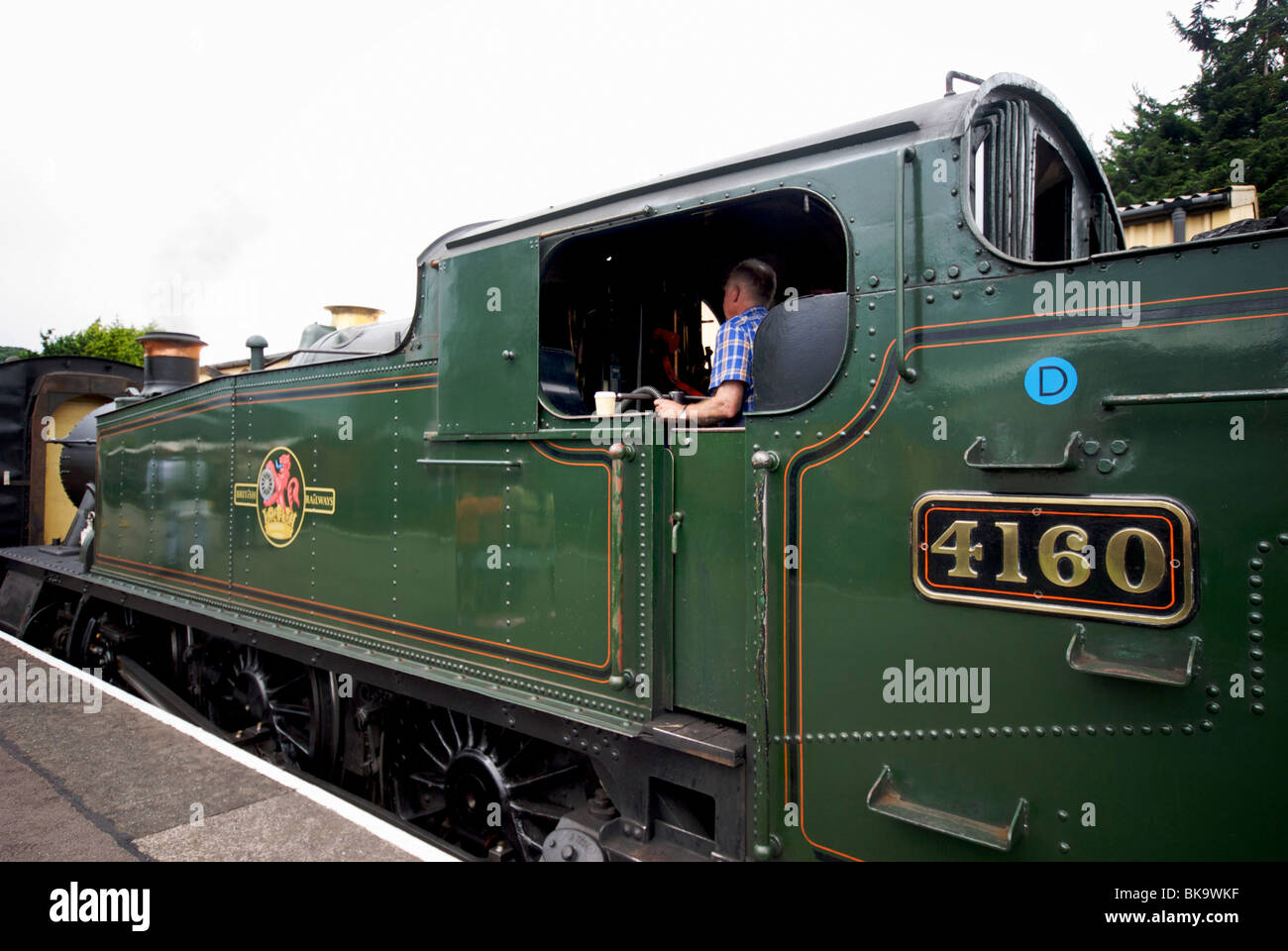 Minehead Steam Railway Station Somerset UK Stock Photo - Alamy
