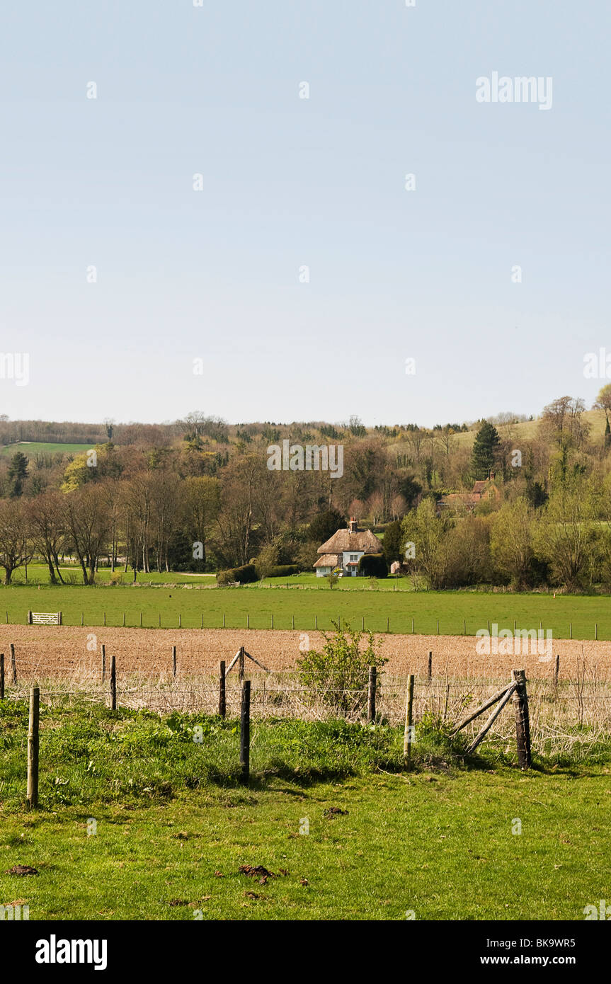 Country village pastoral scene uk hi-res stock photography and images ...