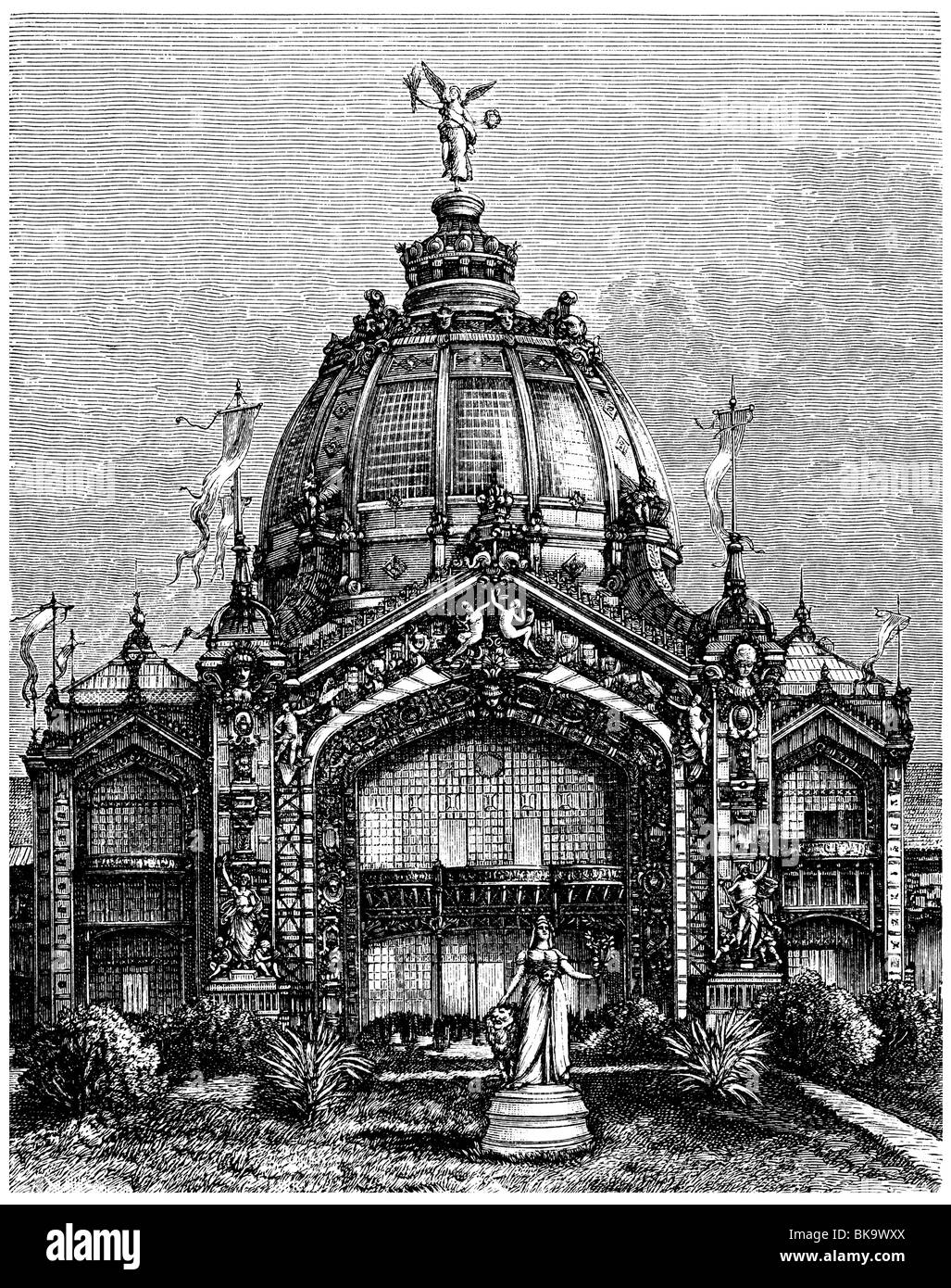 Illustrations building Black and White Stock Photos & Images - Alamy