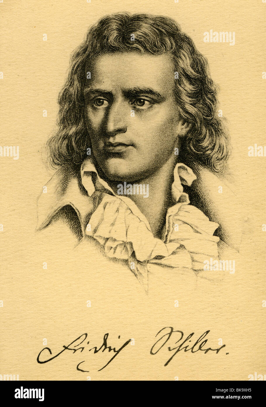 FRIEDRICH von SCHILLER - German dramtist, poet and historian (1759-1805 ...