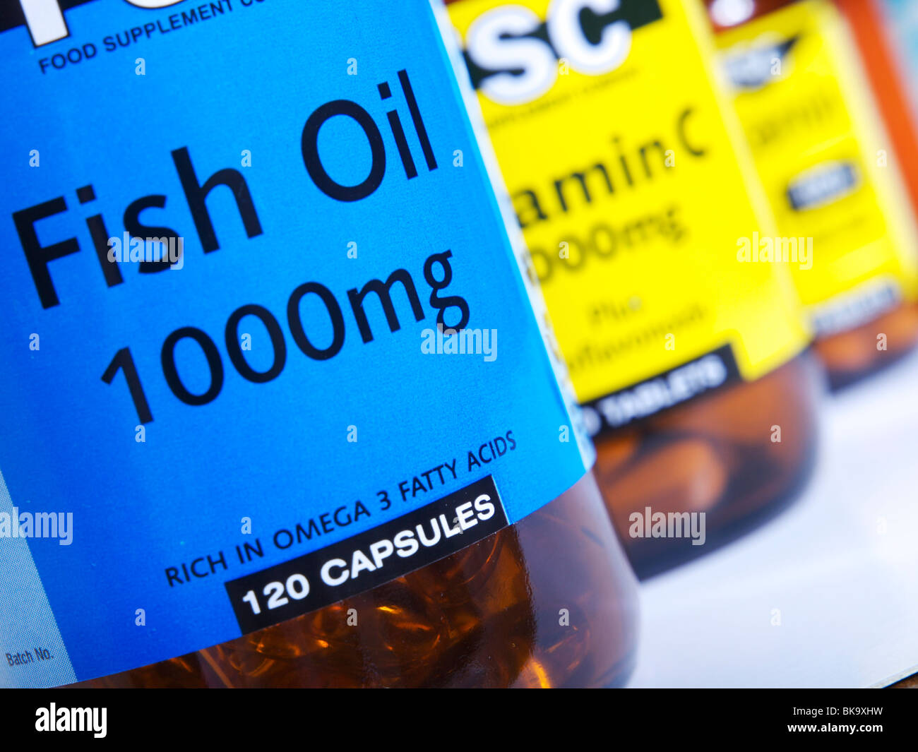 selection of vitamins Stock Photo - Alamy