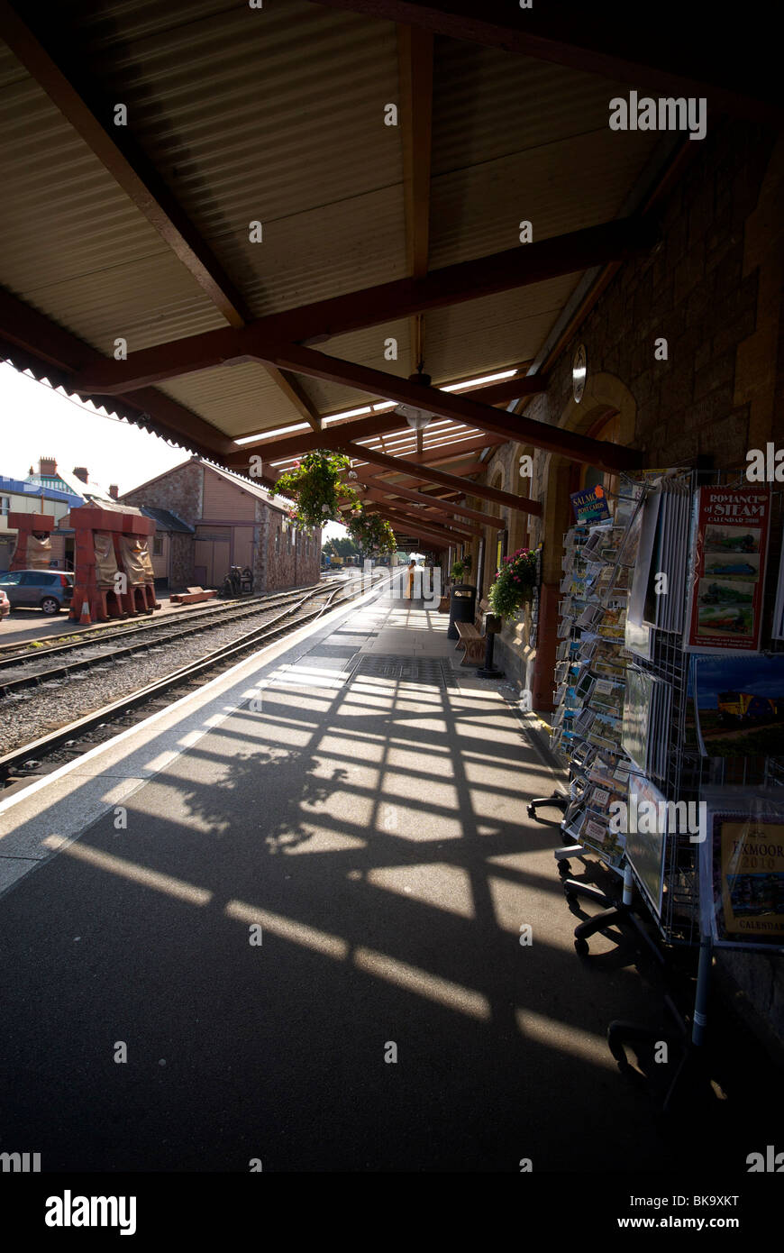 Minehead Steam Railway Station Somerset UK Stock Photo - Alamy