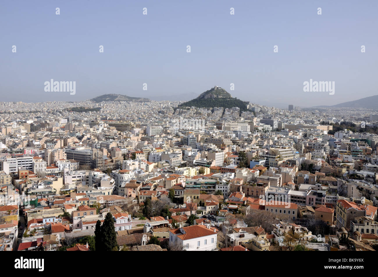 Athens urban sprawl hi-res stock photography and images - Alamy