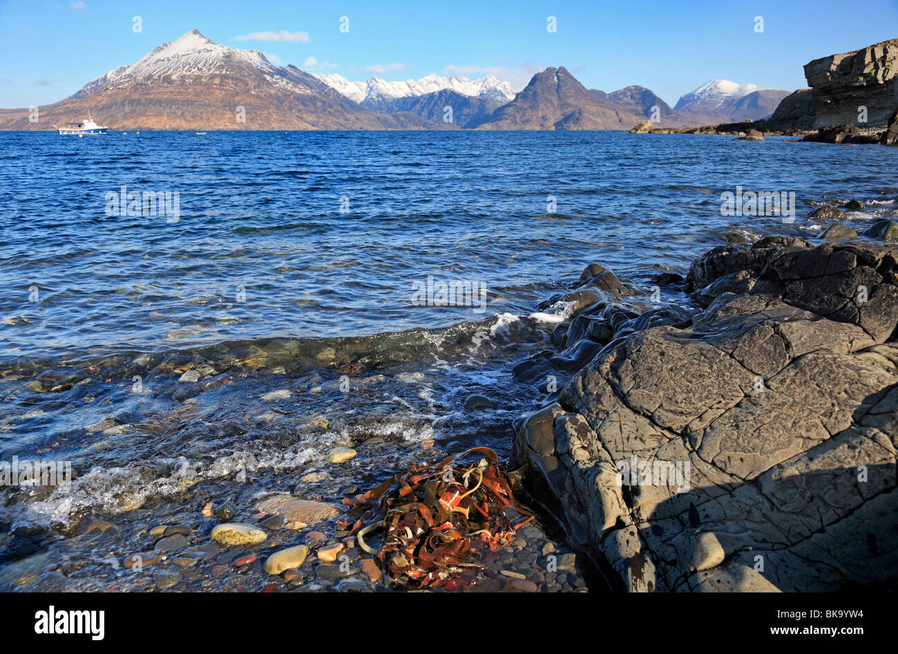 Elgol and Loch Scavaig on the Isle of Skye, Scotland, with fantastic ...