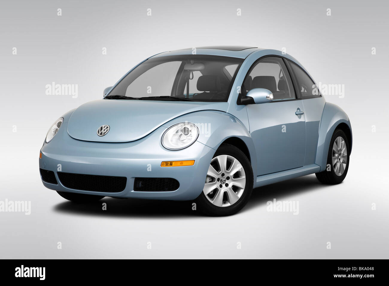 Light blue volkswagen beetle hi-res stock photography and images - Alamy