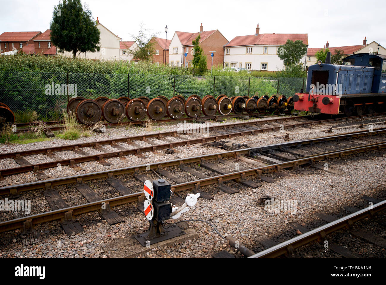 Minehead Steam Railway Station Somerset UK Stock Photo - Alamy