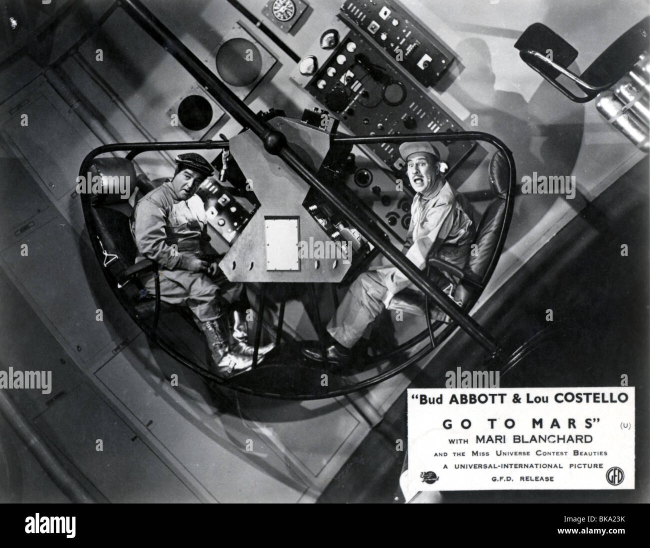 ABBOTT AND COSTELLO GO TO MARS (1953) LOU COSTELLO, BUD ABBOTT ACGM ...