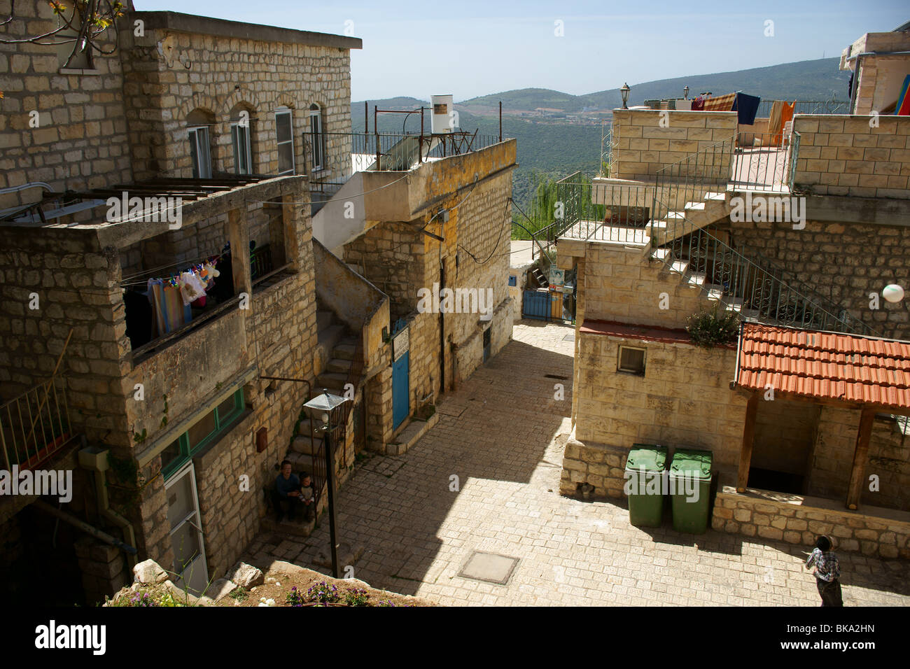 old Zefat ,Safed,Tzfat,Zephath Stock Photo - Alamy