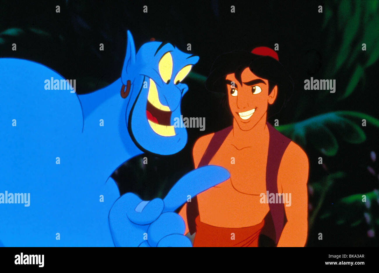ALADDIN (ANI - 1993) ANIMATED CREDIT DISNEY ALA 003 Stock Photo - Alamy