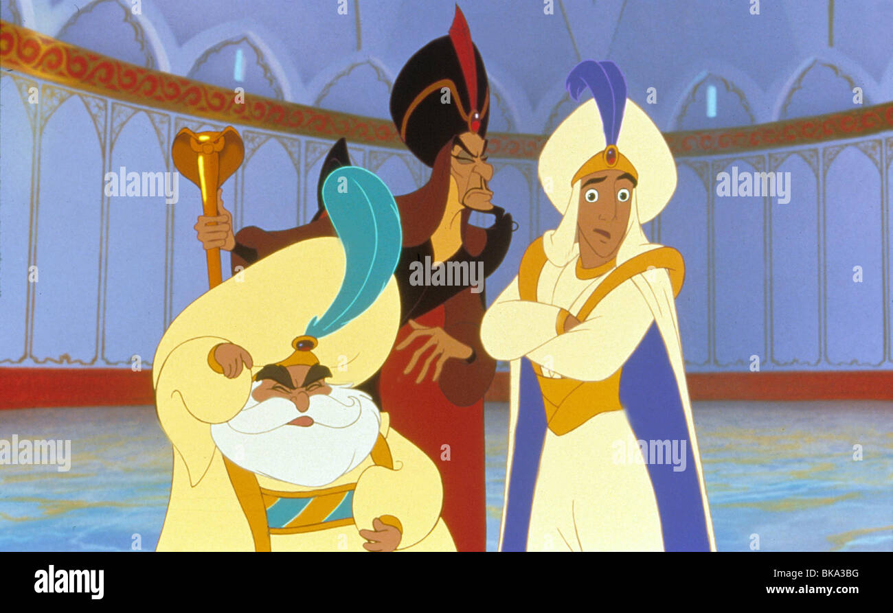 ALADDIN (ANI - 1993) ANIMATED CREDIT DISNEY ALA 054 Stock Photo - Alamy