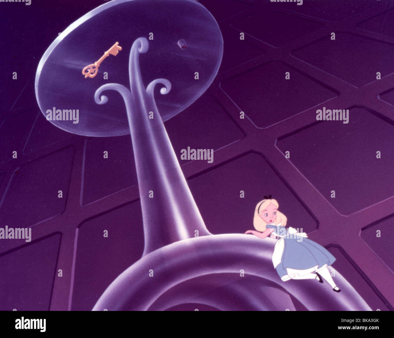 ALICE IN WONDERLAND (ANI - 1951) ANIMATED CREDIT DISNEY ALWD 002 OS ...