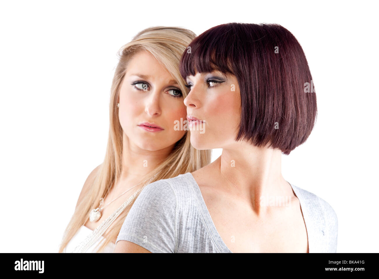 two teenage girls Stock Photo - Alamy