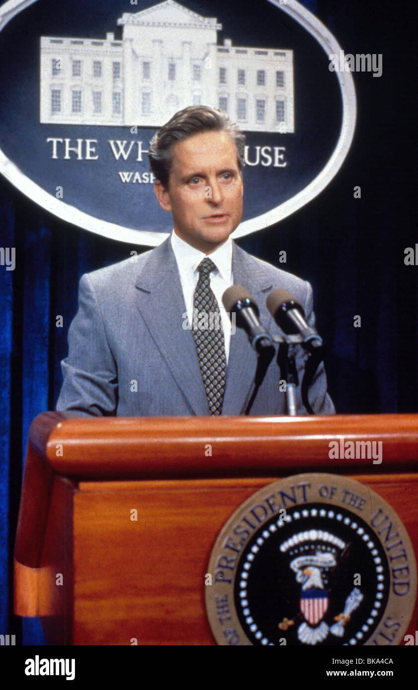 THE AMERICAN PRESIDENT (1995) MICHAEL DOUGLAS SPEECH, MICROPHONE AMPR ...