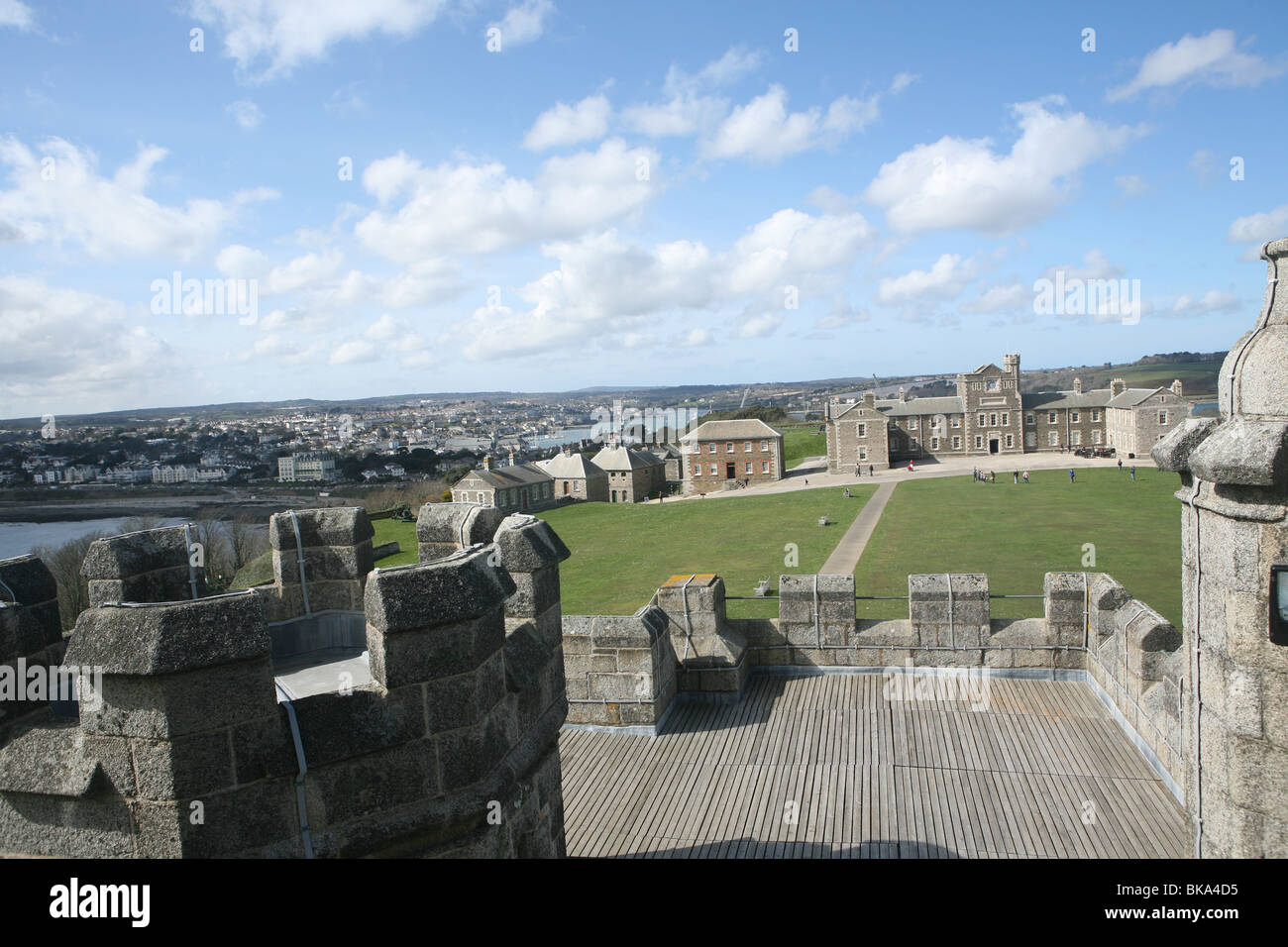Pendennis castle cannon hi-res stock photography and images - Alamy