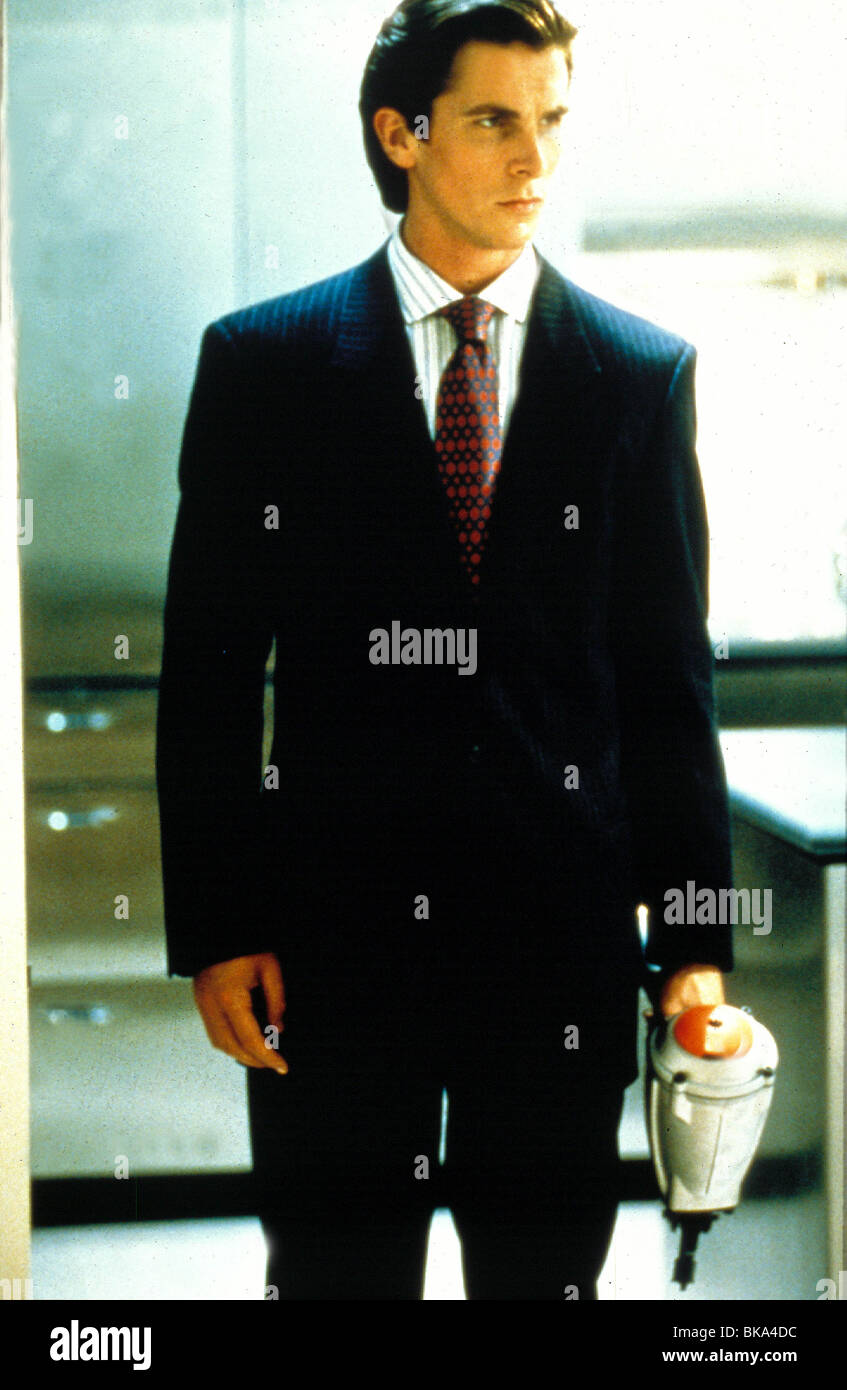 AMERICAN PSYCHO (2000) CHRISTIAN BALE AMPY 006 Stock Photo - Alamy