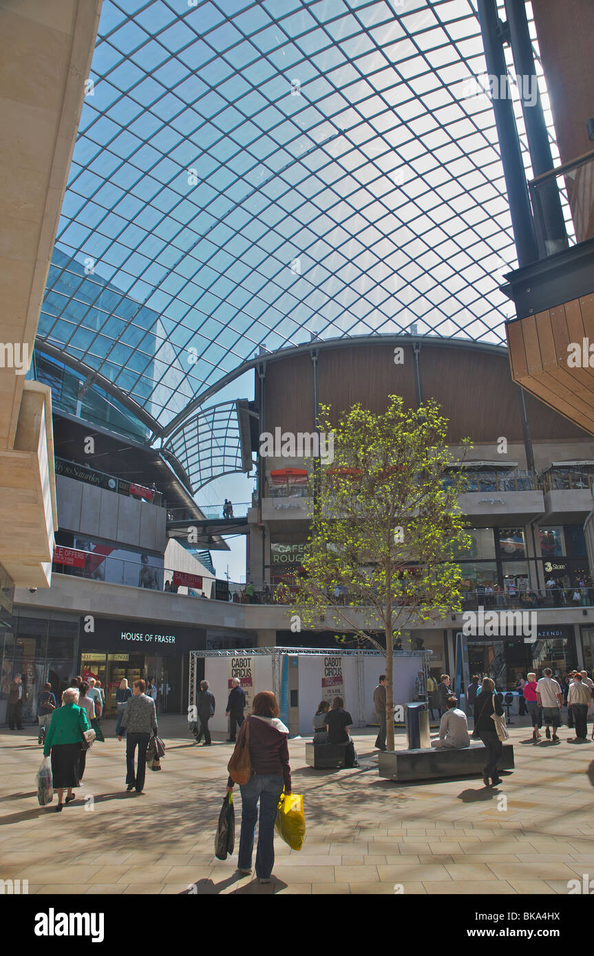 Cabot Circus shopping centre April 2010 Stock Photo - Alamy