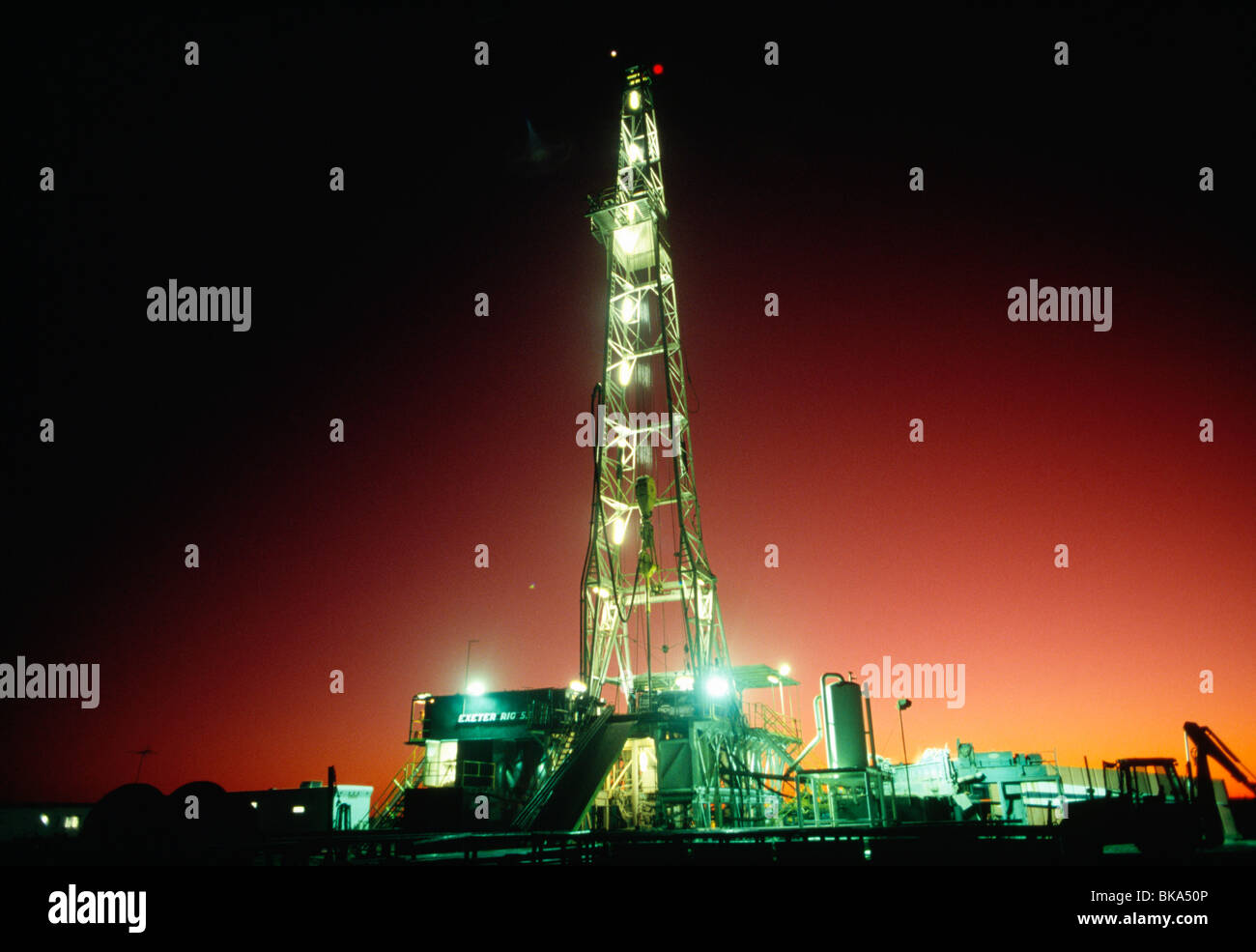 Oil rig drill floor hi-res stock photography and images - Alamy