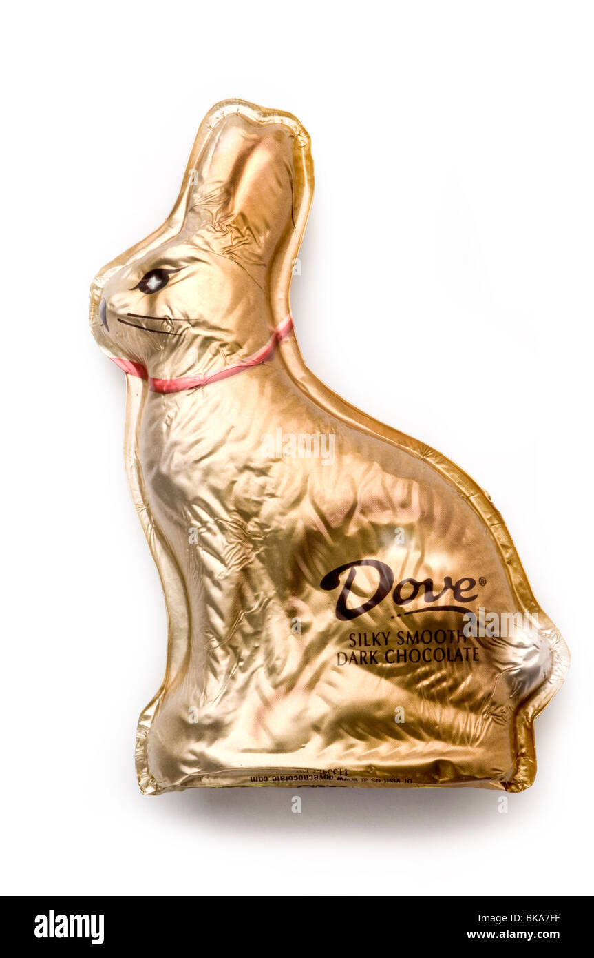 Foil wrapped chocolate bunny rabbit hi-res stock photography and images ...