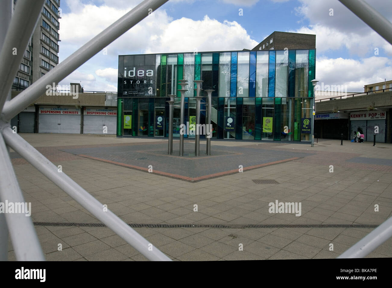 idea store library building in poplar, london Stock Photo - Alamy