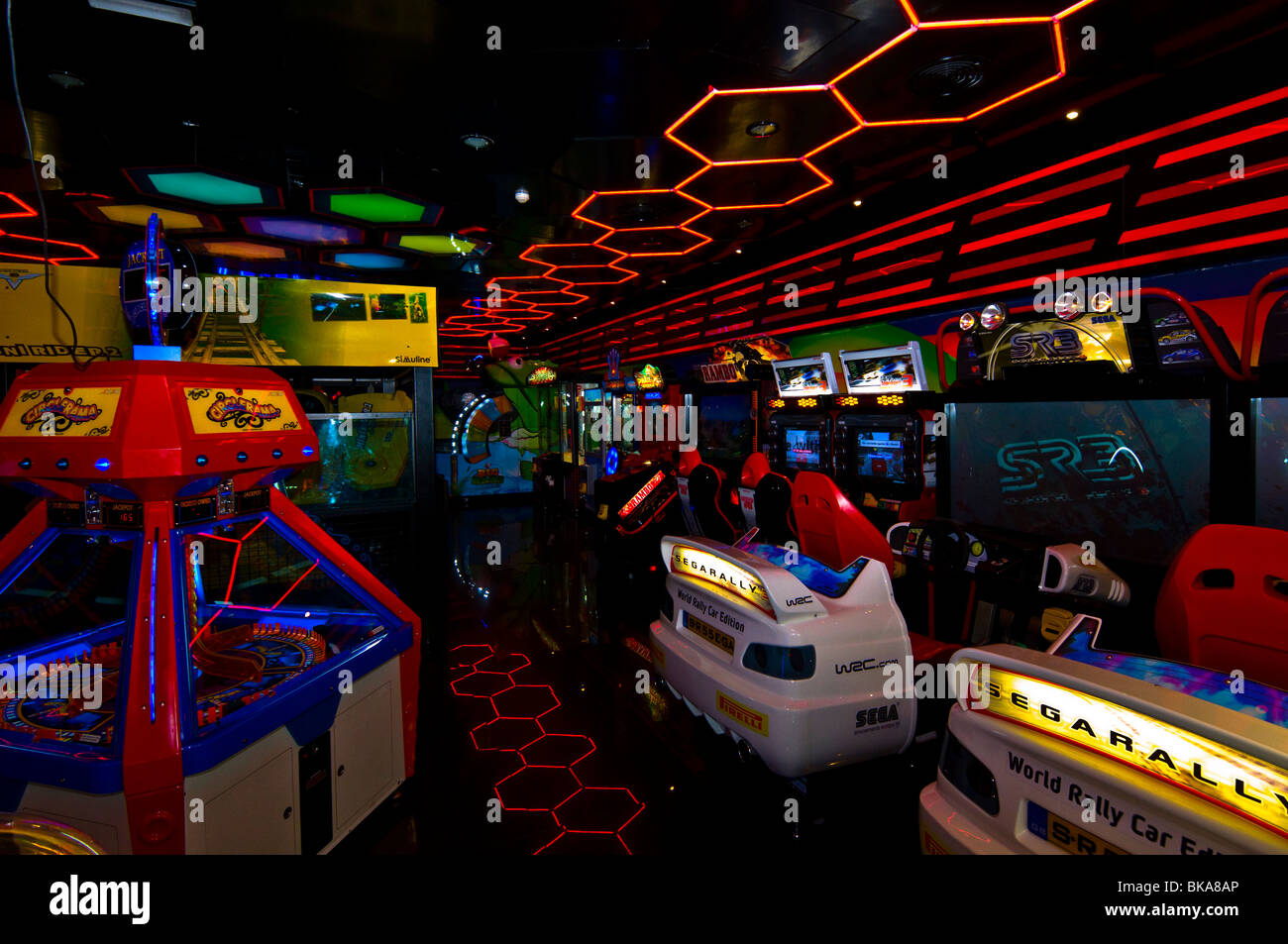 Amusement center Dubai Stock Photo - Alamy