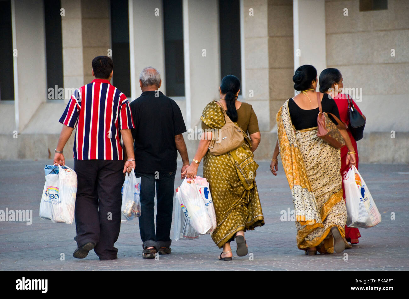 Indian family Dubai UAE Stock Photo - Alamy