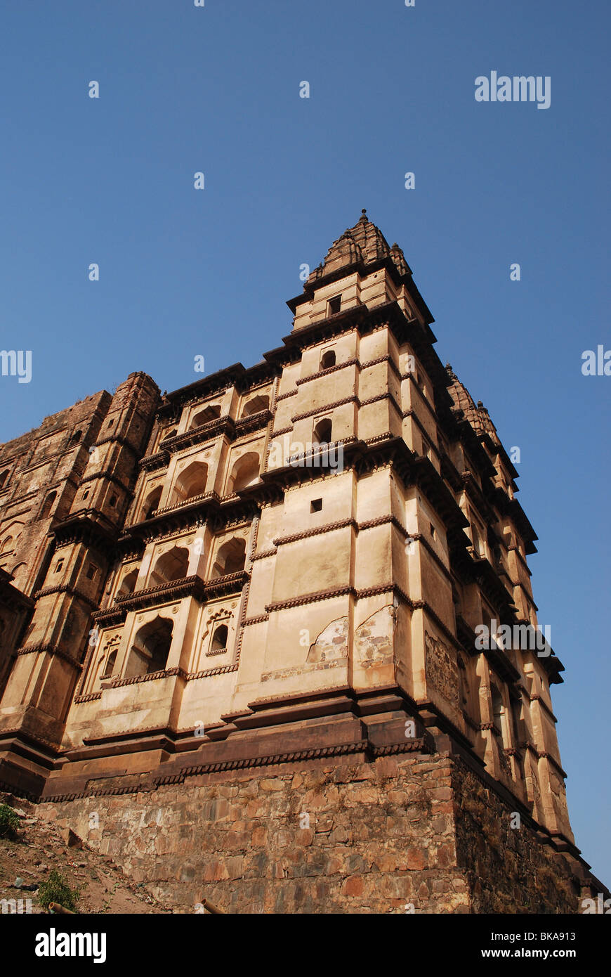 Palace in Orcha, Madhya Pradesh, India Stock Photo - Alamy
