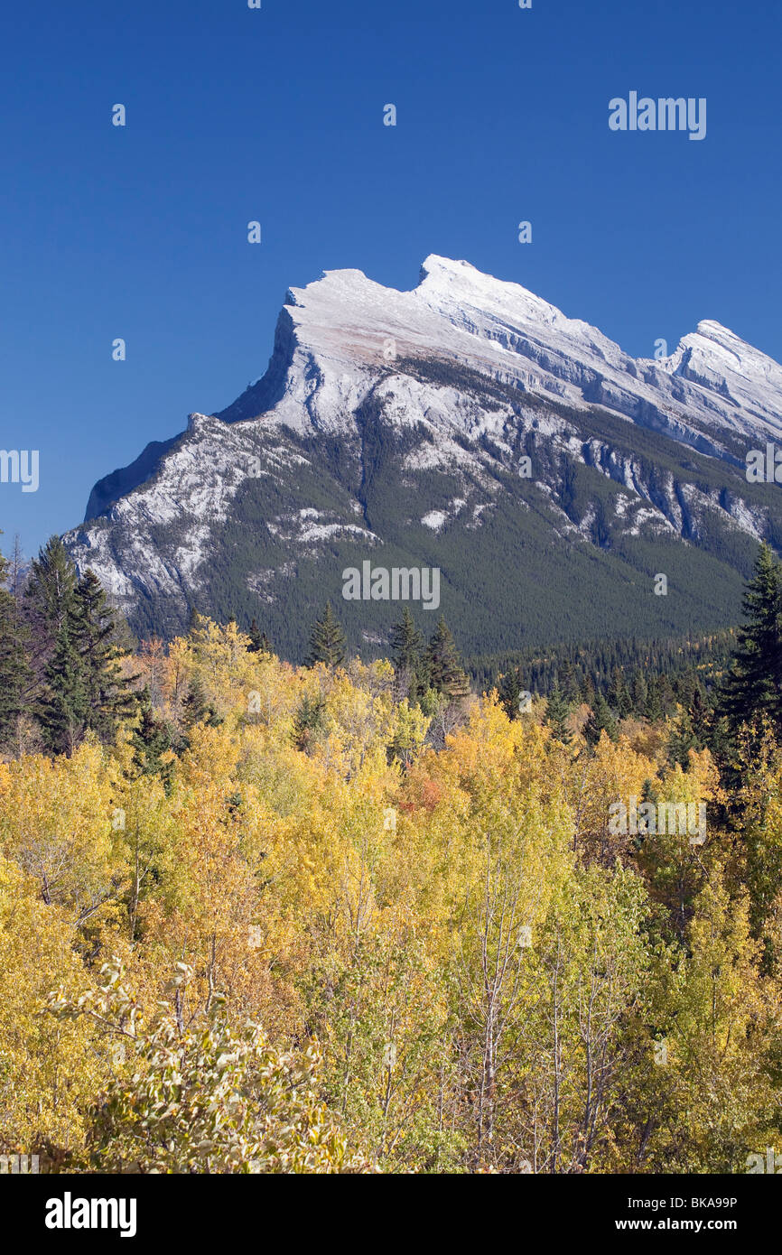 Mount Rundle, Banff National Park, Alberta, Canada Stock Photo - Alamy
