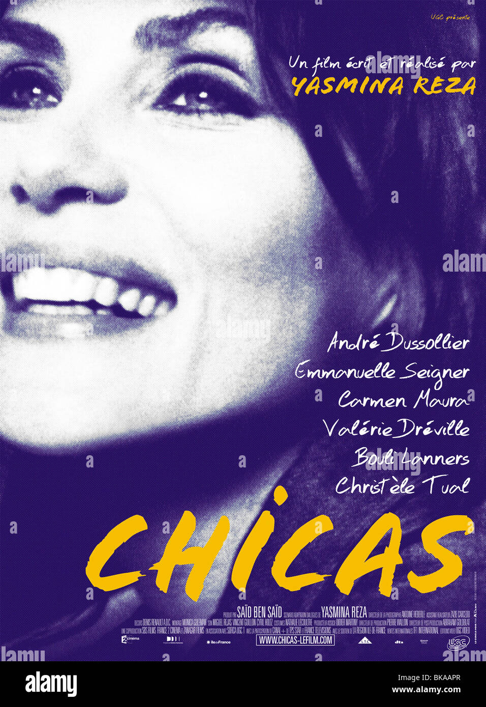 Yasmina reza emmanuelle seigner movie poster fr hi-res stock ...