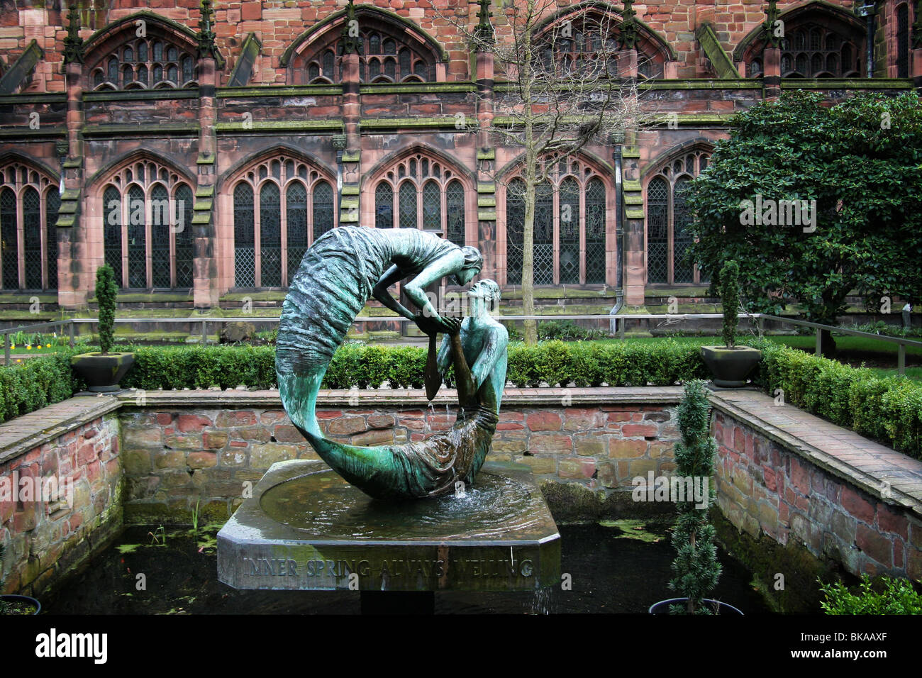 Chester cathedral gardens hi-res stock photography and images - Alamy