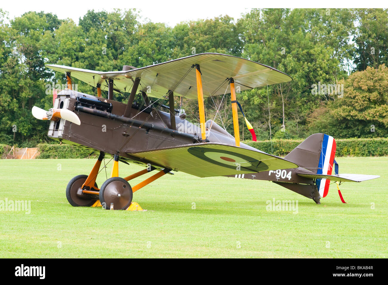 WW1 SE5A fighter owned and maintained in flying condition by the ...