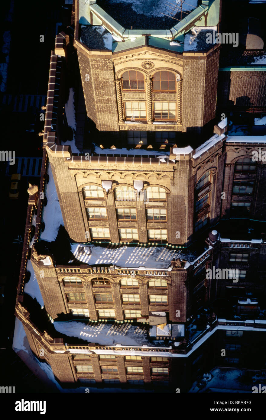 285 Madison Avenue View From Above, New York City, USA 1997 Stock Photo ...
