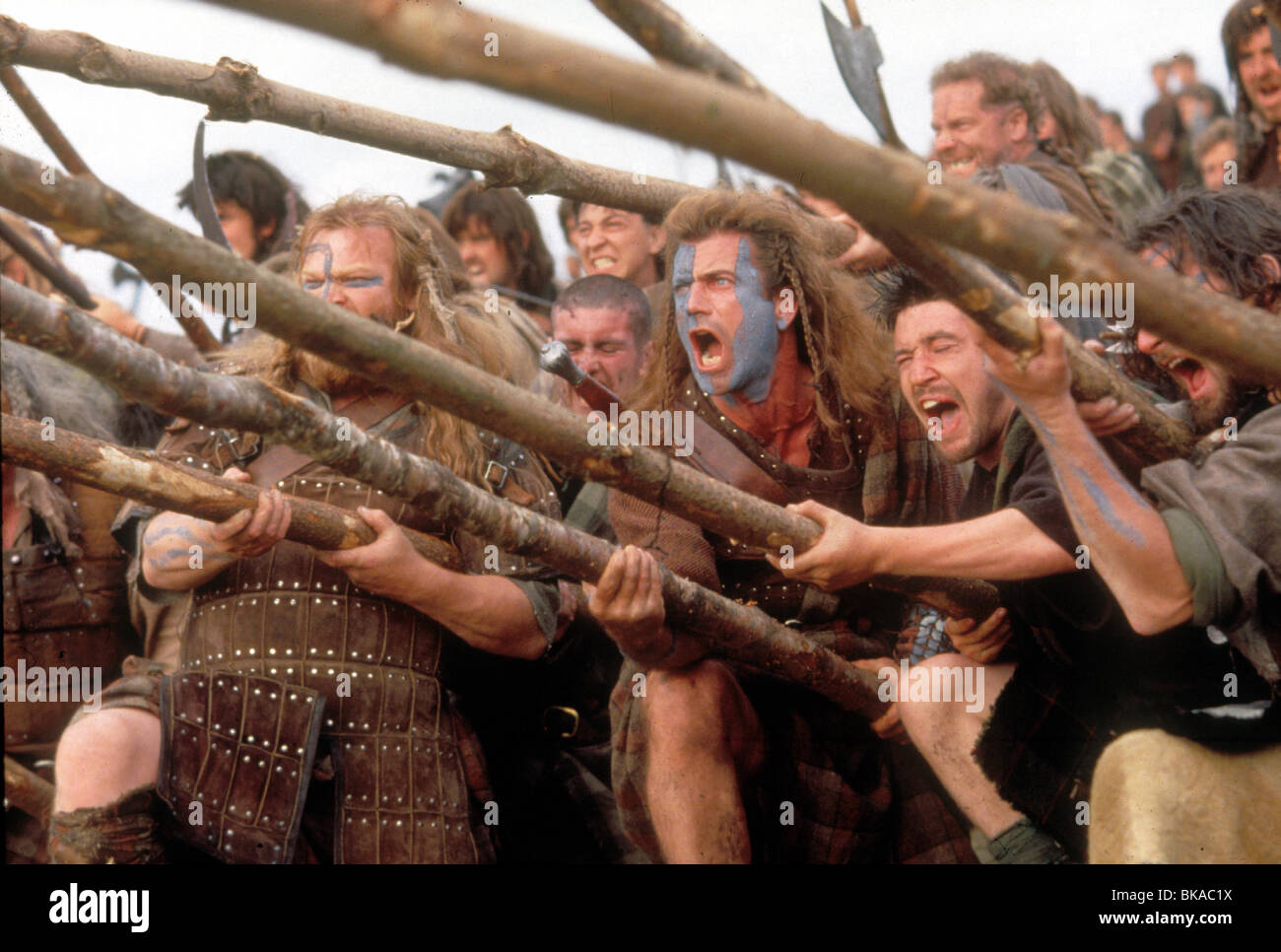 BRAVEHEART -1995 MEL GIBSON Stock Photo - Alamy