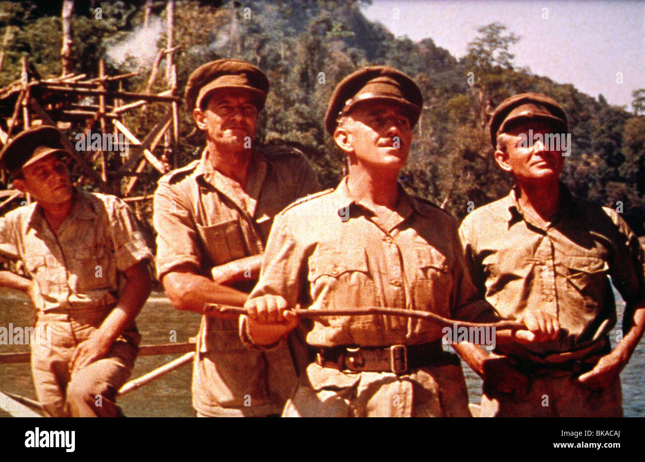 THE BRIDGE ON THE RIVER KWAI (1957) JACK HAWKINS, ALEC GUINNESS BRK 005 ...