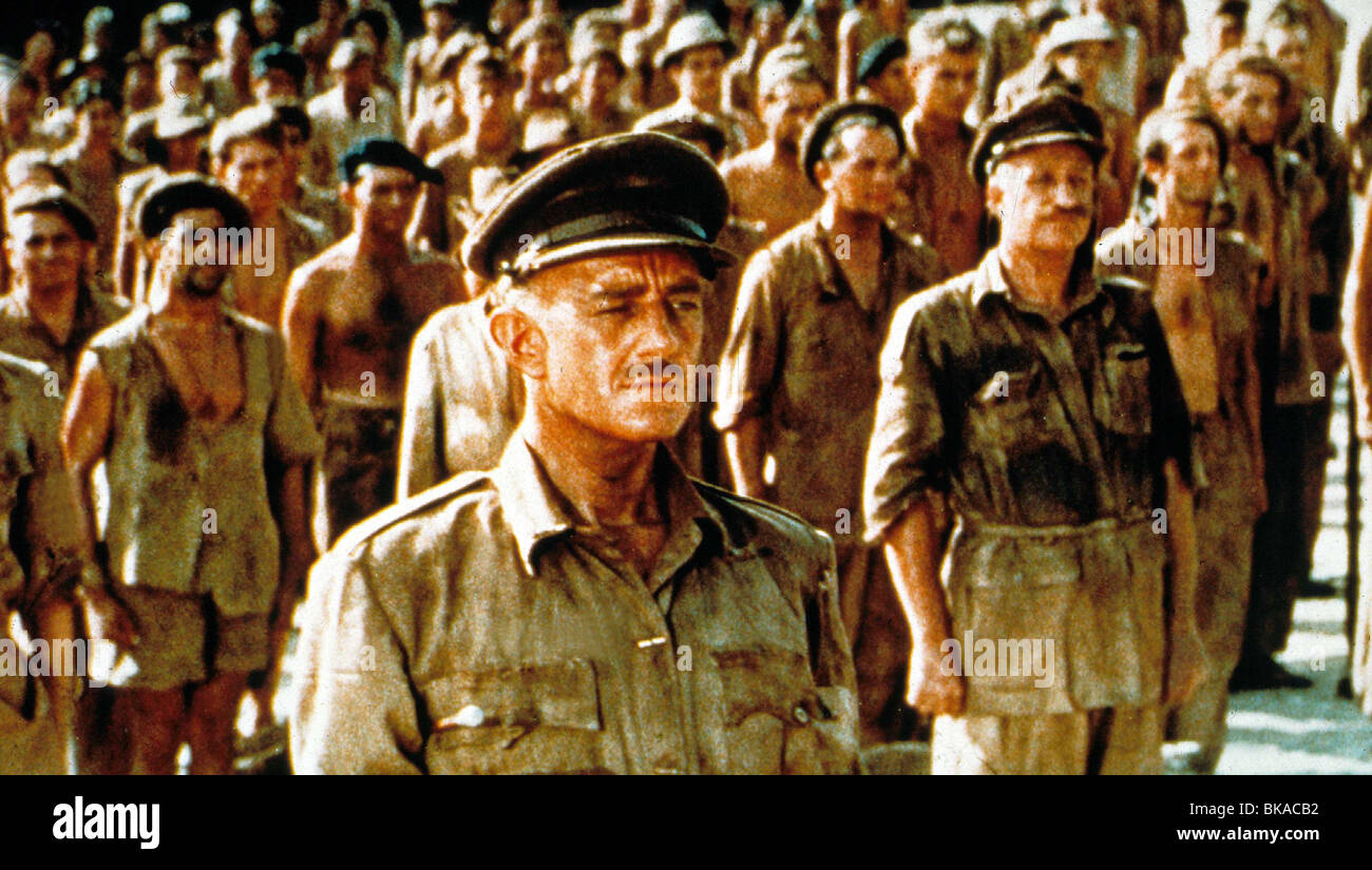 THE BRIDGE ON THE RIVER KWAI (1957) ALEC GUINNESS BRK 018 Stock Photo ...