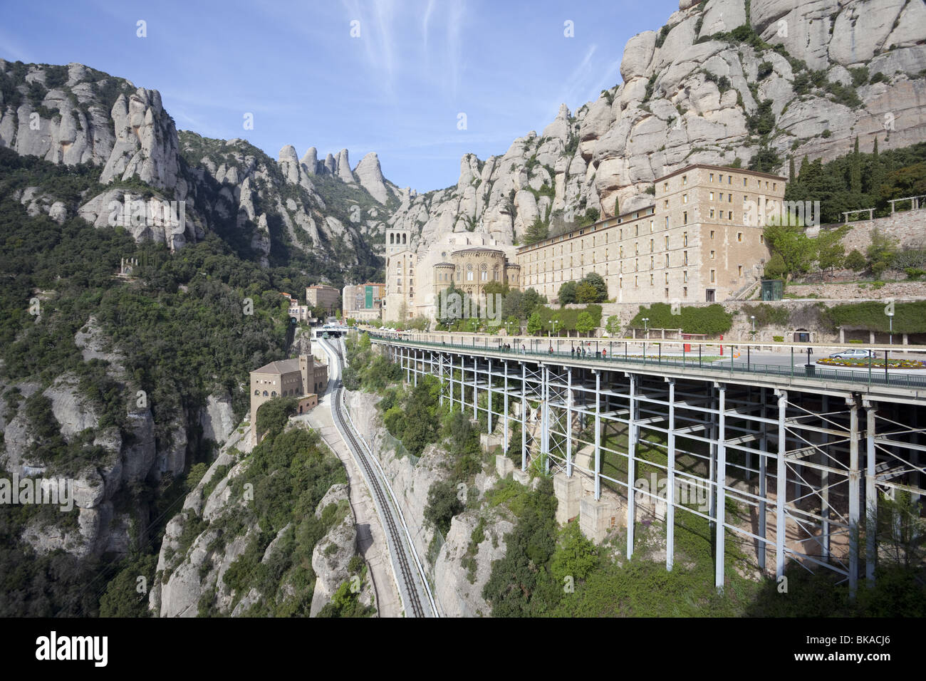 Basilica of montserrat hi-res stock photography and images - Alamy