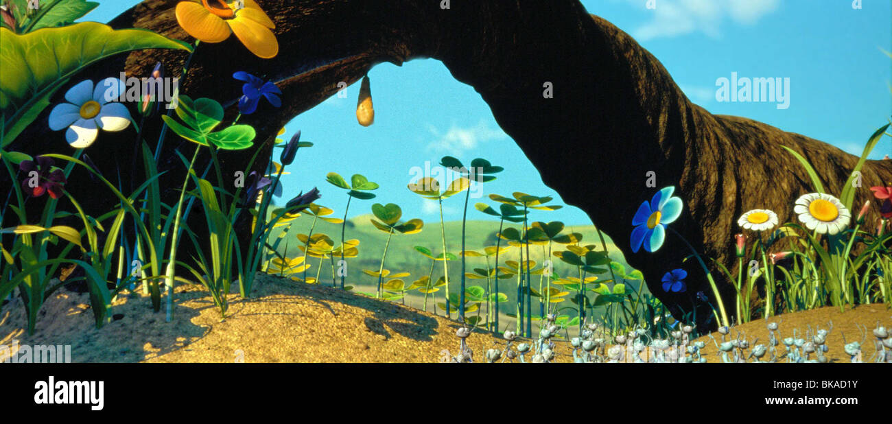 A BUG'S LIFE (ANI - 1998) ANIMATED CREDIT DISNEY BUGS 011 Stock Photo ...