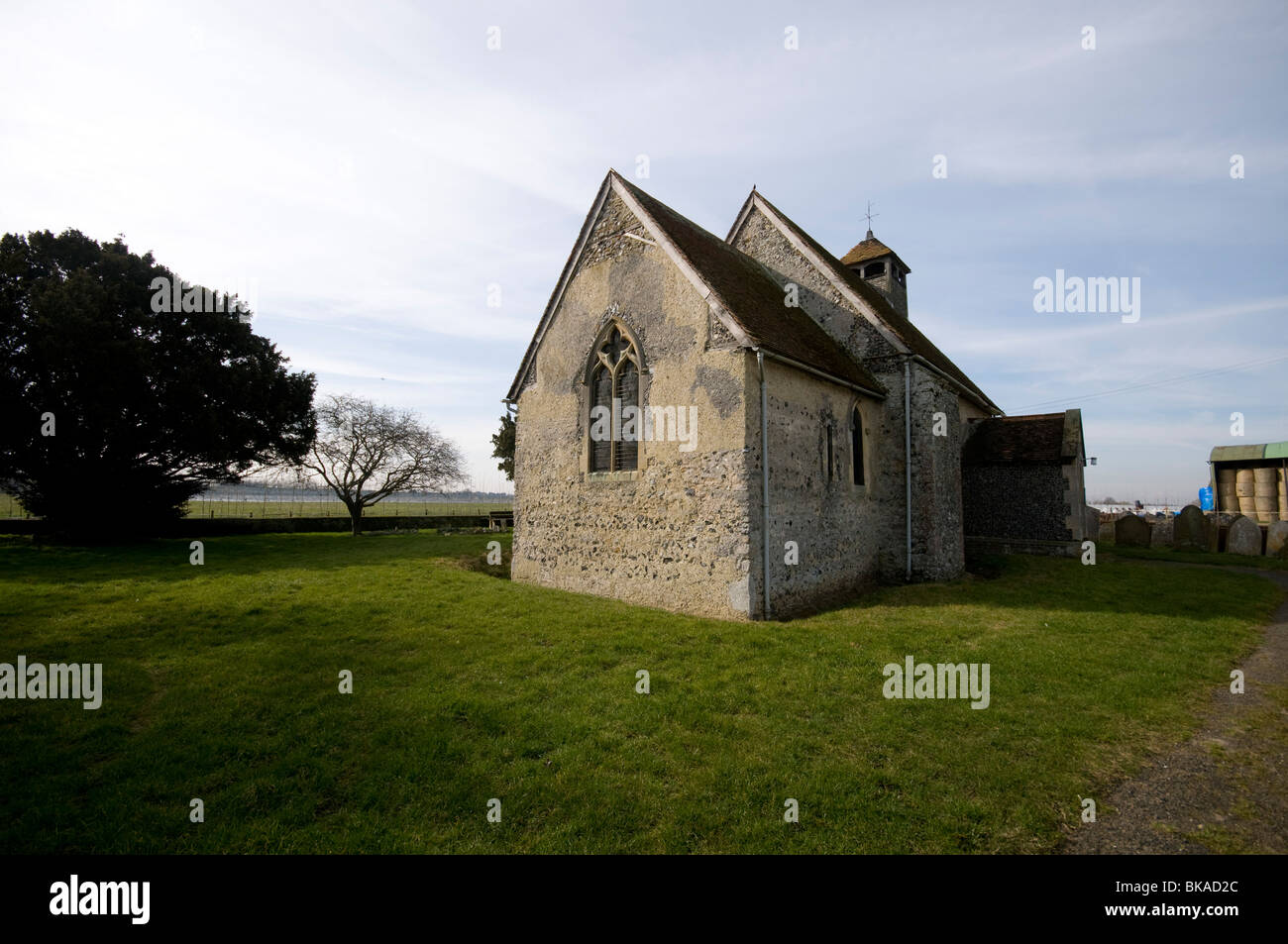 All Saints medieval church built in the 12th century in graveney kent ...