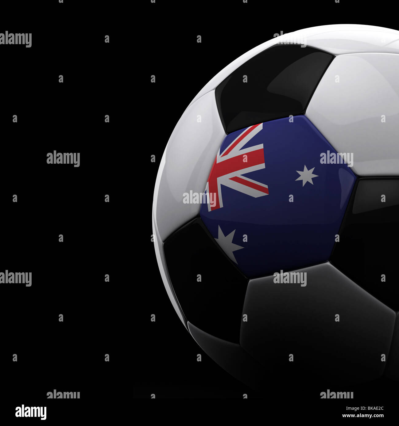 Australian soccer ball Stock Photo - Alamy