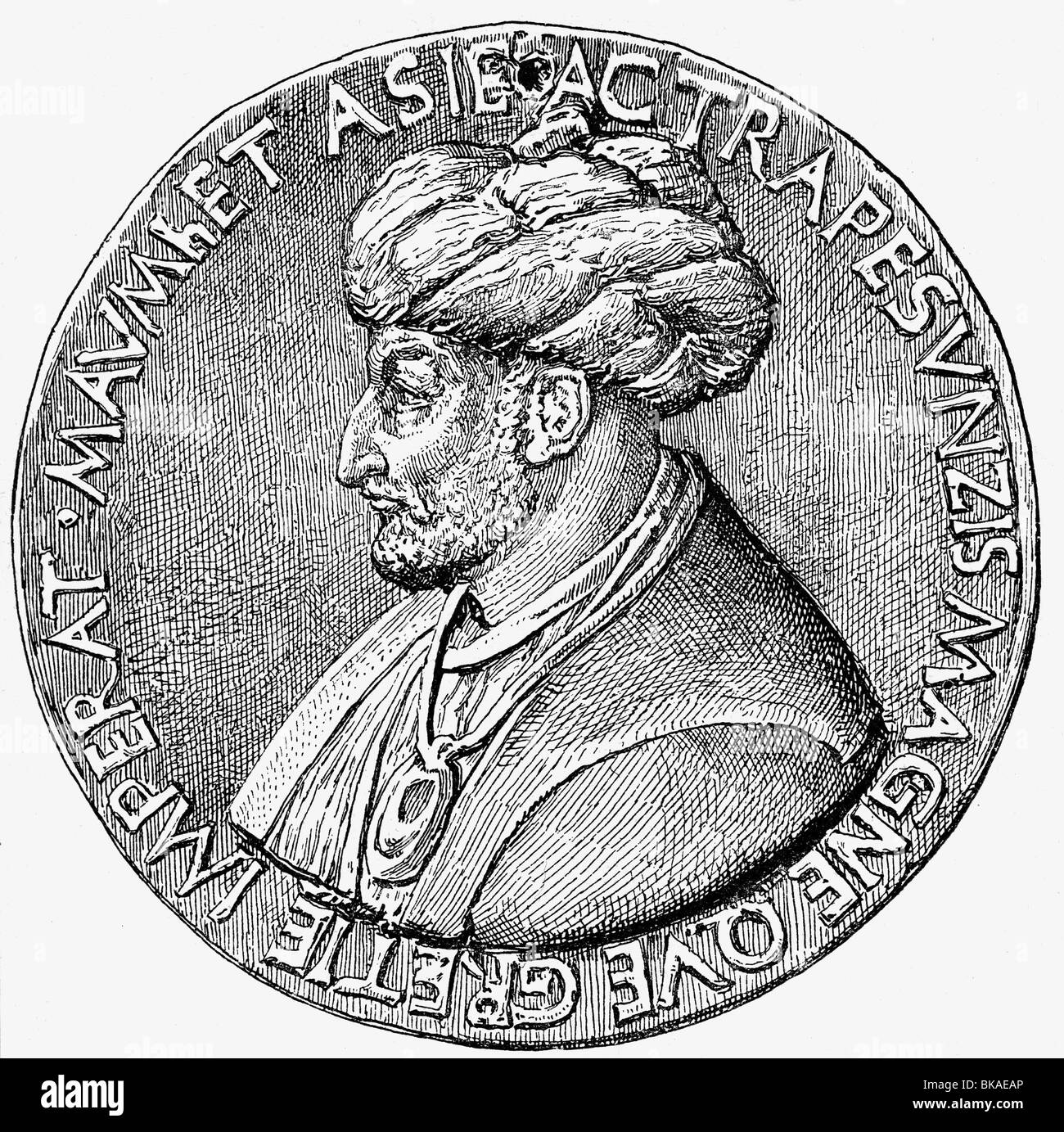Mehmet II Fatih, 30.3.1432 - 3.5.1481, Sultan of the Ottoman Empire 3.2 ...
