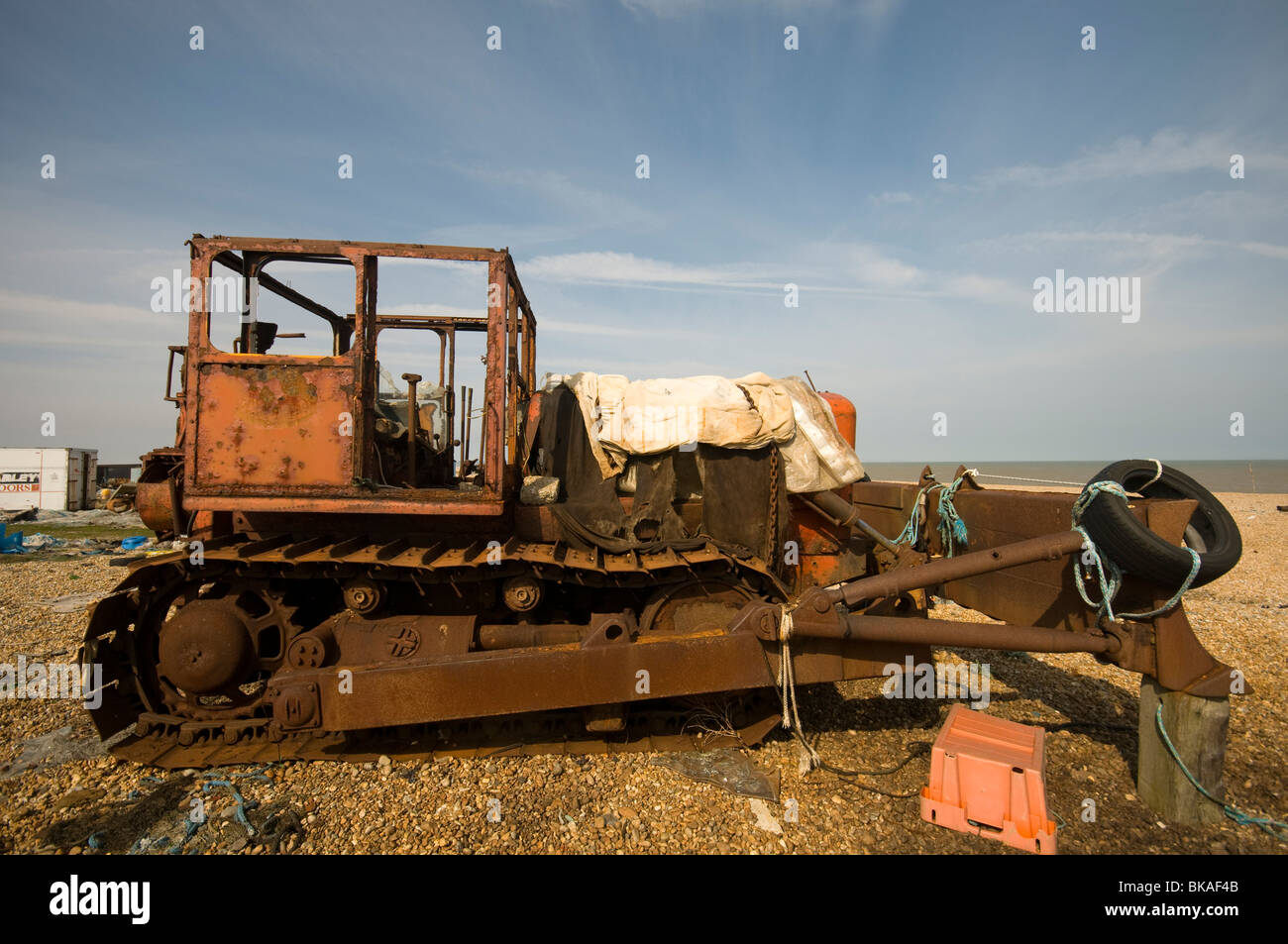Tractor for launching boats hi-res stock photography and images - Alamy