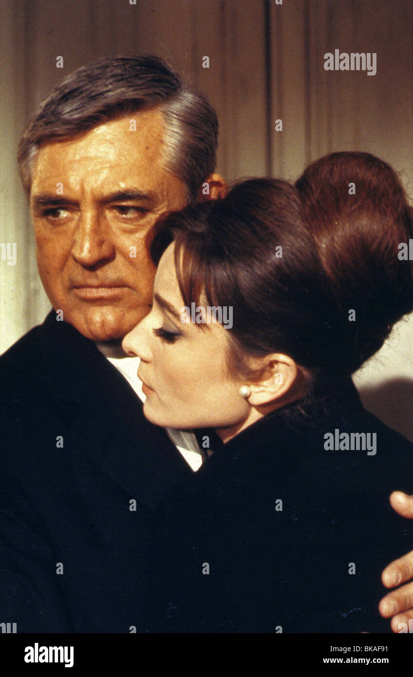 CHARADE (1963) CARY GRANT, AUDREY HEPBURN CHRD 021 Stock Photo - Alamy
