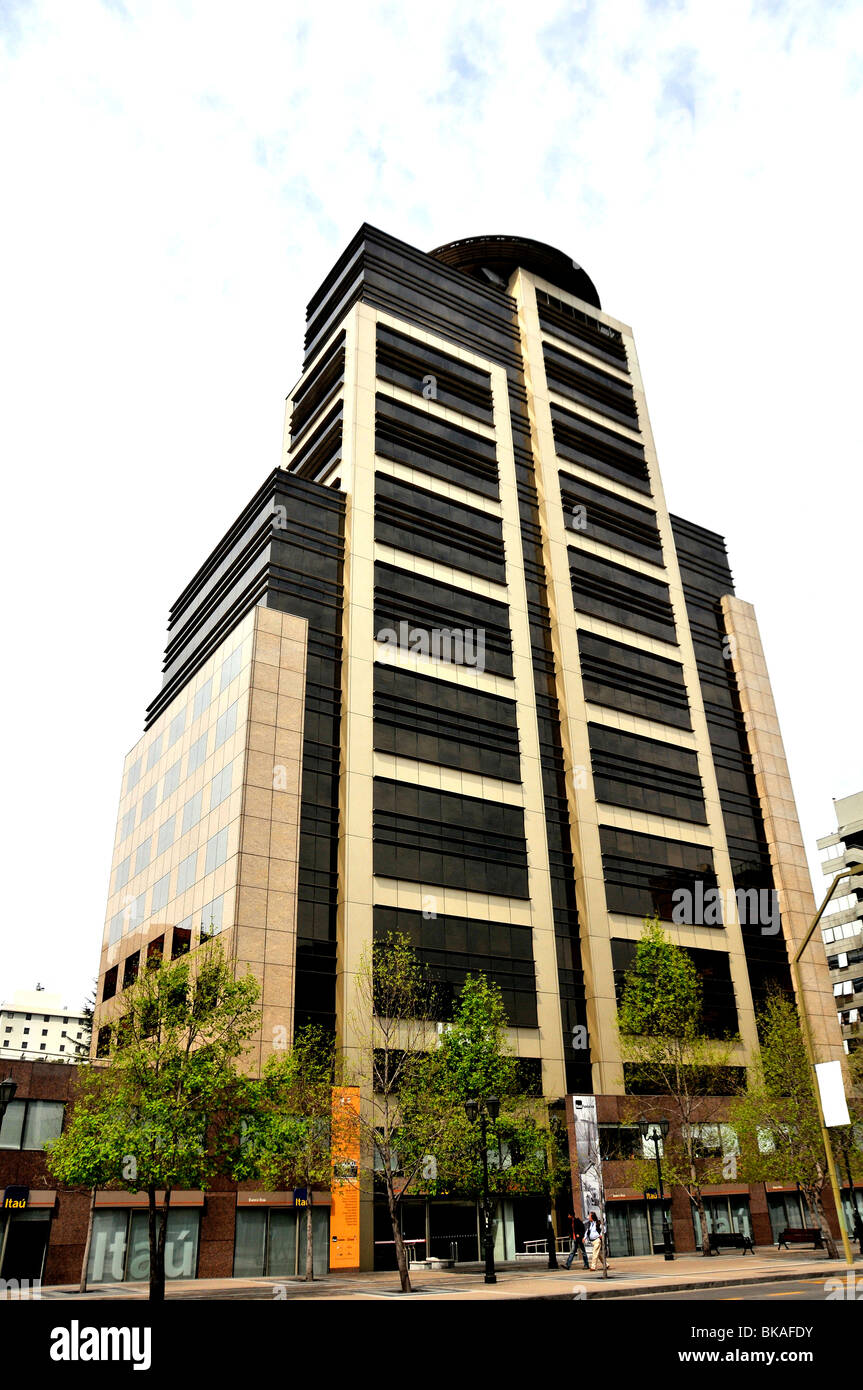 modern building Santiago Chile Stock Photo - Alamy
