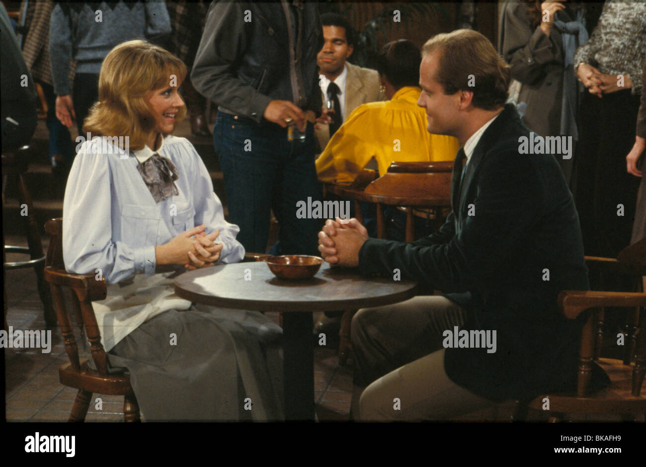 CHEERS (TV) SHELLEY LONG, KELSEY GRAMMER CHRS 037 Stock Photo - Alamy